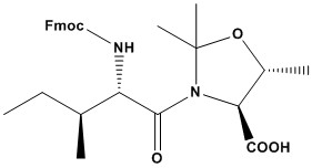 Fmoc-Ile-Thr[psi(Me,Me)pro]-OH - ChemPep