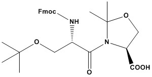 1000164-43-1 | Fmoc-Ser(tBu)-Ser[psi(Me,Me)pro]-OH