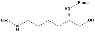Fmoc-Lysinol(Boc)